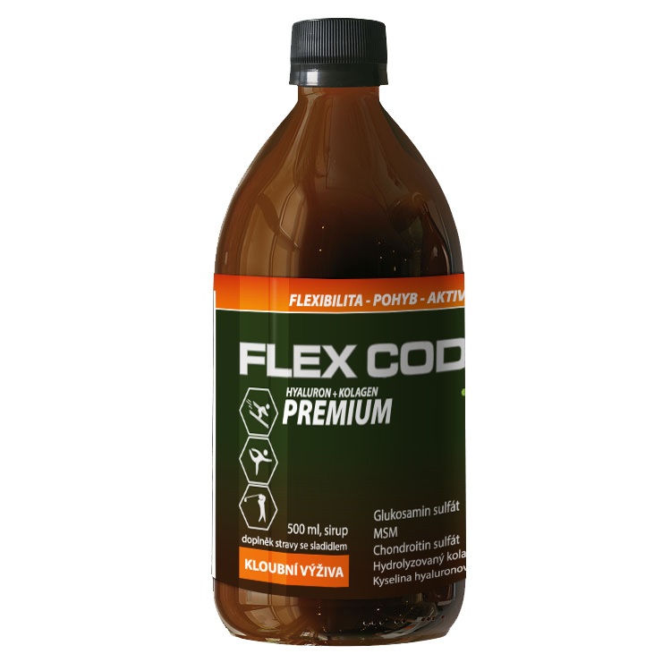 Flex Code Premium 500 ml - kloubní výživa s kolagenem | Flex Code